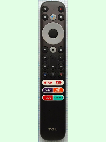 Пульт TCL RC902V FMR5 ОРИГИНАЛ ( LCD SMART с голосовой функцией ...