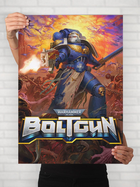 Постер HEAVEN POSTER Люди, Арт Warhammer 40000 Boltgun 1, 84 61 купить ...