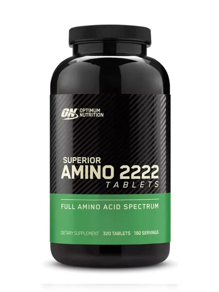 Аминокислоты Optimum Nutrition Super Amino 2222 320 таблеток купить на ...