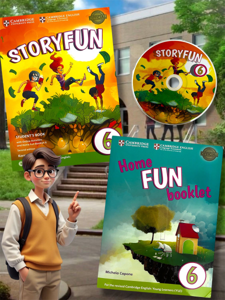 Storyfun for Starters. Level 6. Комплектация: учебник, буклет + CD ...