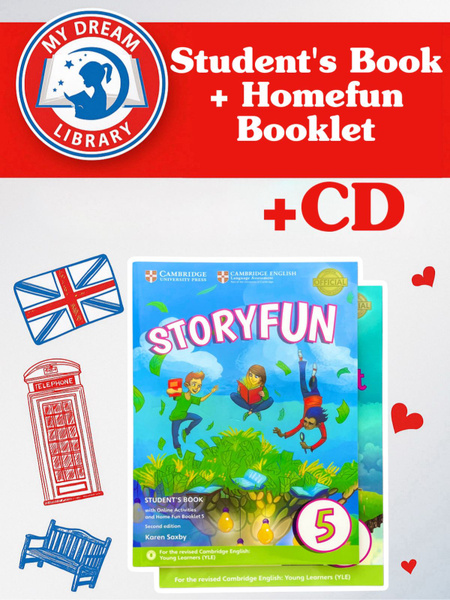 Storyfun 5 Student's Book + Homefun Booklet 5+ CD (2nd Edition) купить ...