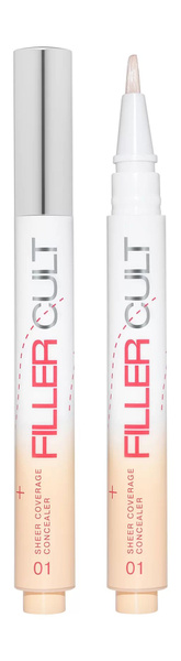Консилер для лица Influence Beauty Filler Cult Sheer Coverage Concealer ...