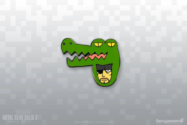 fangamer metal gear solid-Croc Cap Pin периметр-Небольшие скульптуры ...
