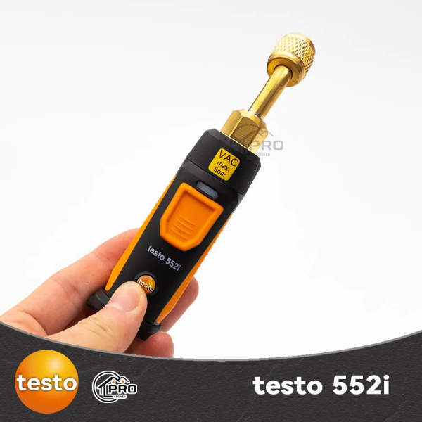 testo 552i Беспроводной вакуумный зонд, управляемый через приложение ...