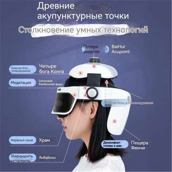 Массажер для головы Шлем Автоматический массажер для кожи головы купить ...