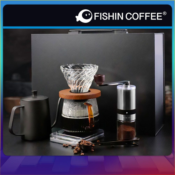 FISHIN COFFEE Комплект для заваривания кофе, 600 мл, 1 шт - купить с ...