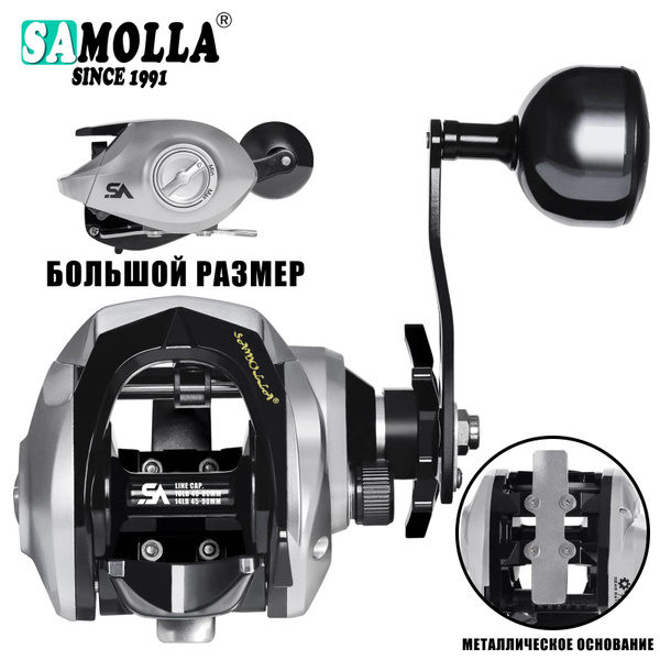 Катушка SAMOLLA TY800, Инерционная, Боковой фрикцион купить по низкой ...