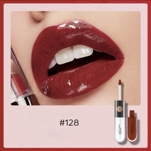 Kiko Блеск для губ и жидкая помада 2 в 1 двусторонняя, Unlimited Double ...