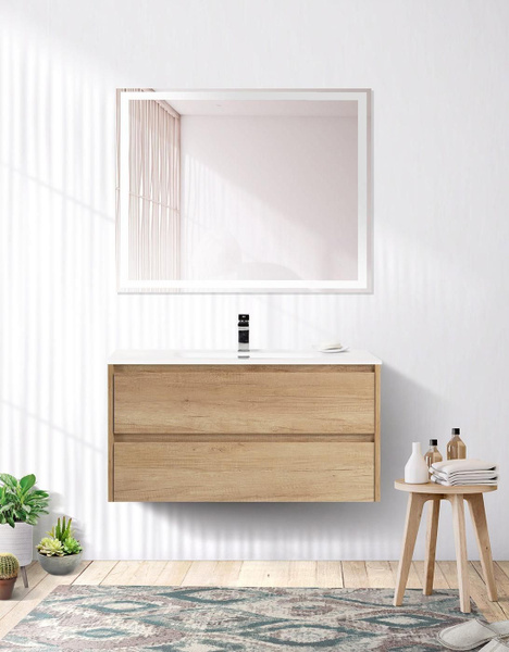 Мебель для ванной BelBagno KRAFT 80 с раковиной BB810/BO Rovere ...