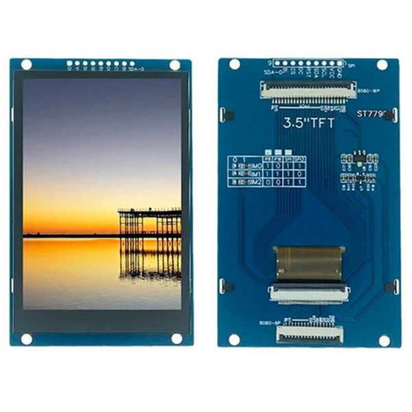 Цветной IPS TFT дисплей на ST7796s SPI с разрешением 320x480 3,5" - купить с доставкой по ...