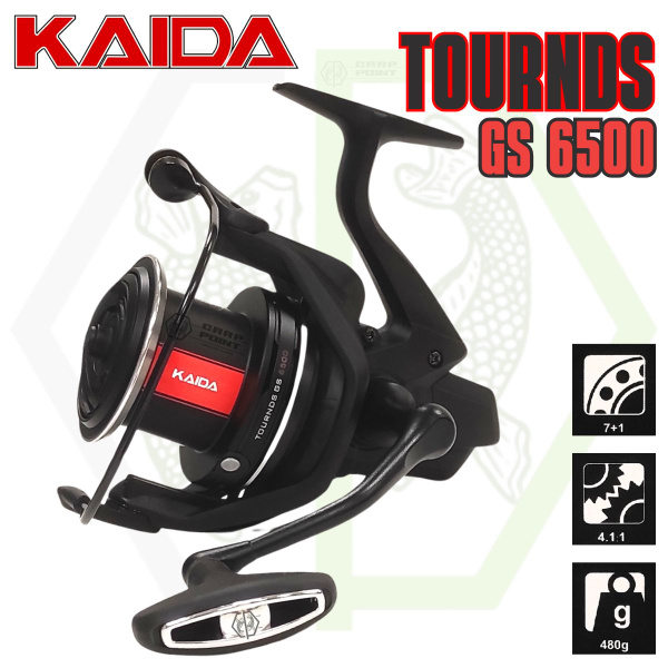 Катушка KAIDA PRO Laser Tournds, Безынерционная, 6500, Передний ...