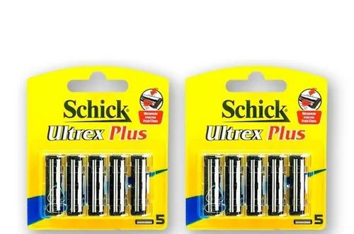 Кассеты Schick ultrex plus (5) 2 упаковки - купить с доставкой по ...