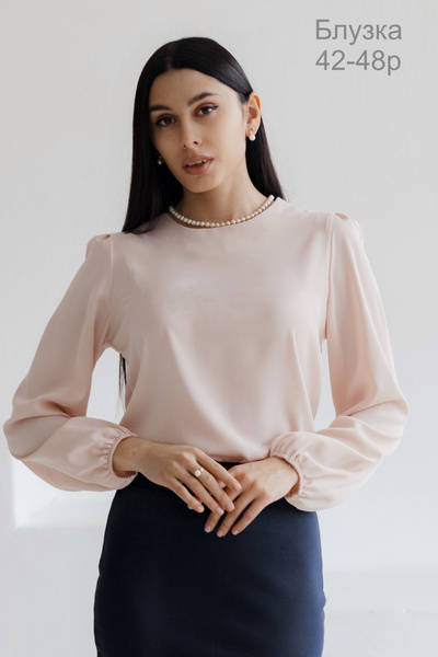 Блузка Melody Styles Классика - купить с доставкой по выгодным ценам в ...