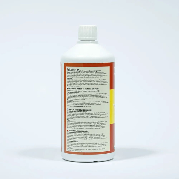 Регулятор кислотности Terra Aquatica pH down (pH-), 1 литр - купить с доставкой по выгодным ...