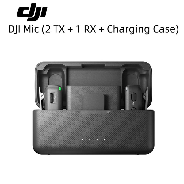 Микрофон для подкастов DJI Mic (2 TX + 1 RX + Charging Case) - купить по выгодной цене в ...
