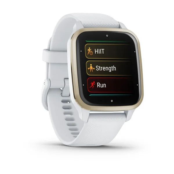 Купить смарт-часы Garmin Venu Sq 2 Cream Gold Aluminium Bezel with ...