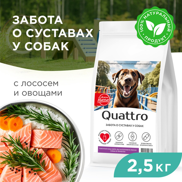 Корм сухой для взрослых собак средних и крупных пород, премиум ...