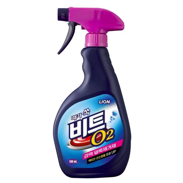 Пятновыводитель-отбеливатель Cj Lion Beat O2 500 мл - купить с доставкой по выгодным ценам в ...