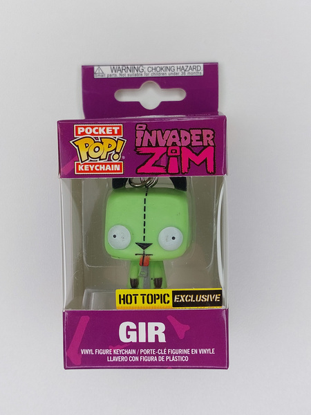 Брелок keychain Гир Gir из мультсериала Пришелец Зим Invader ZIM ...