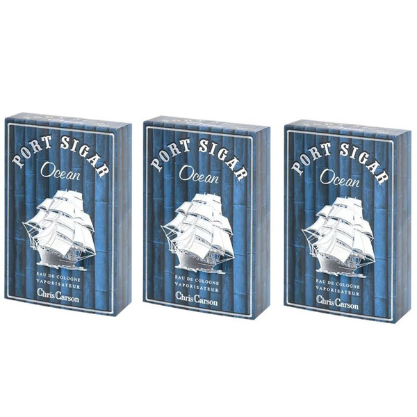 Positive Parfum Одеколон Port Sigar Ocean, 60мл, 3 шт купить на OZON по ...