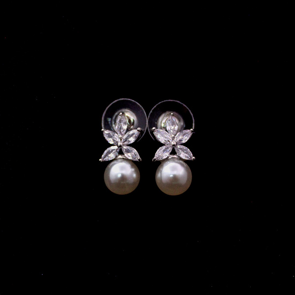 Blur Jewelry Серьги свадебные, вечерние, на выпускной с жемчугом ...