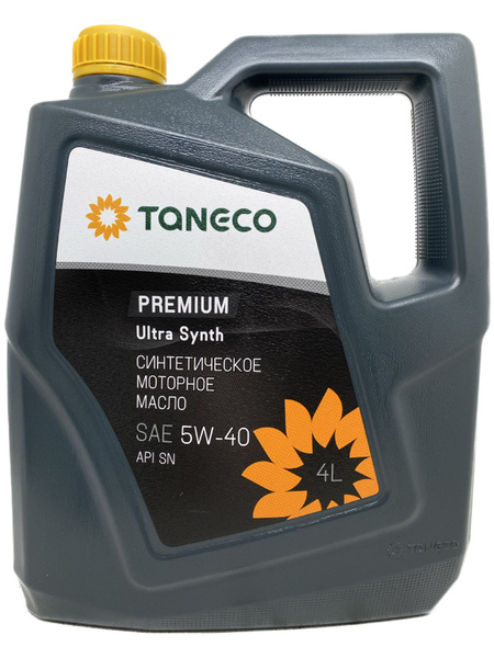 Масло моторное TANECO 5W-40 Синтетическое - купить в интернет-магазине OZON (1717975156)