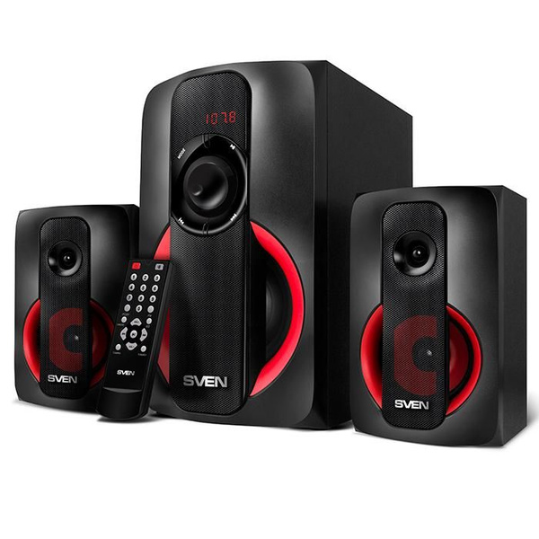 Динамики Sven MS-304 2.1 (черный) - купить с доставкой по выгодным ценам в интернет-магазине ...