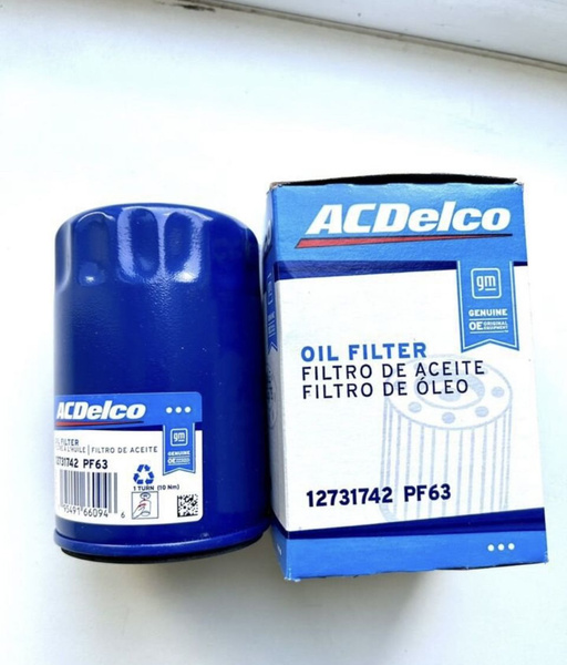 Фильтр масляный ACDelco 12731742 - купить по выгодным ценам в интернет ...
