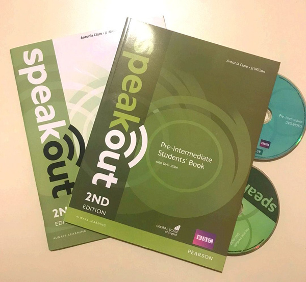Speakout Pre-intermediate 2nd edition Учебник + Рабочая Тетрадь + CD ...