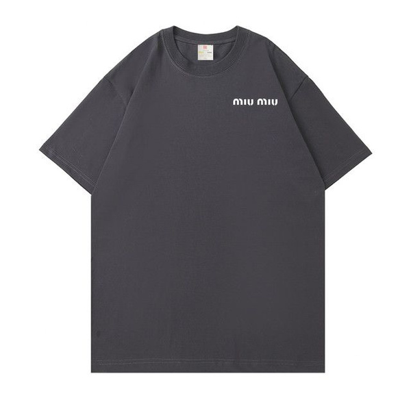 Футболка Miu Miu размер 44 цвет серый купить по выгодной цене в интернет магазине Ozon