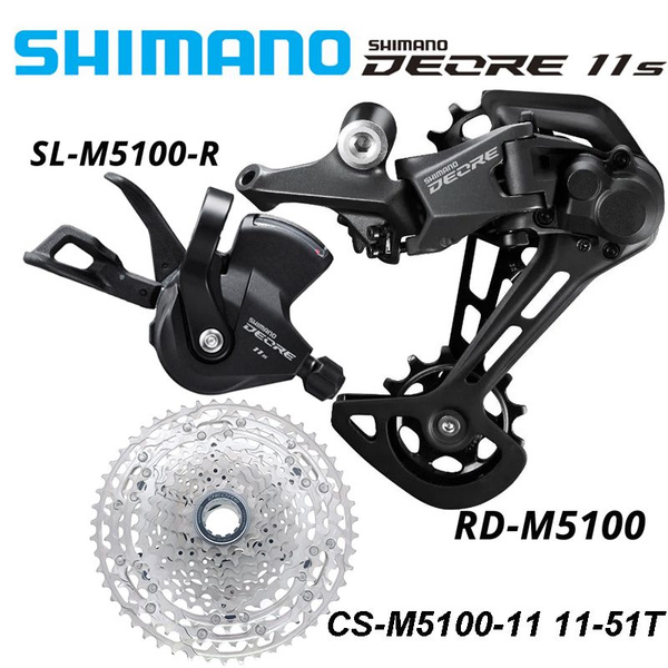 Shimano Deore M5100, группа 1x11, переключение SL-R/RD (С окном ...