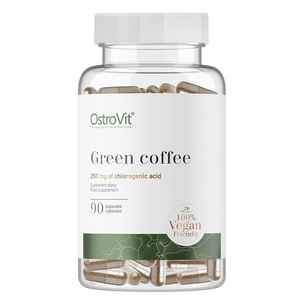 OstroVit Green Coffee VEGE, Зеленый кофе для похудения, Жиросжигатель ...