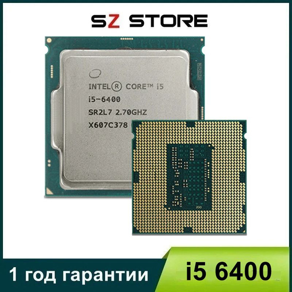 Процессор Intel Core i5 6-го поколения, OEM (без кулера), 4 яд., 2.7 ...
