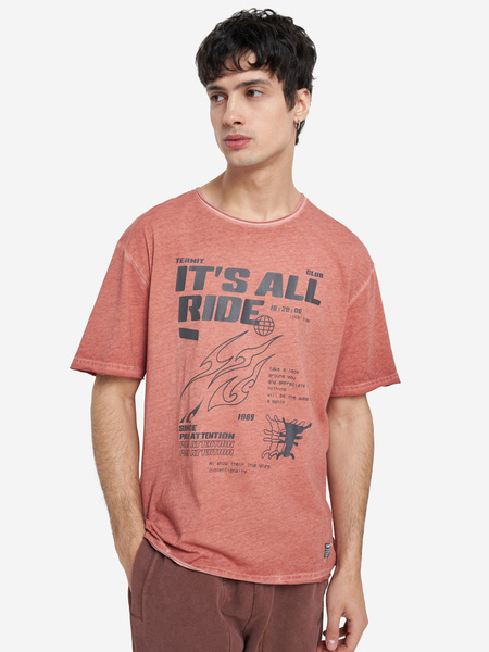 Футболка Termit, размер 56, 58, цвет коричневый, 100% Хлопок - купить по выгодной цене в ...