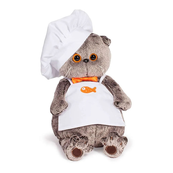 Мягкая игрушка BUDI BASA Басик- шеф-повар 22 см Ks22-021 - купить с доставкой по выгодным ценам ...