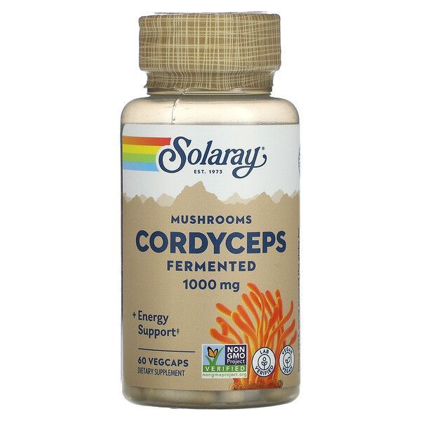 Соларей Cordyceps Fermented Mushrooms - Ферментированный кордицепс 1000 ...