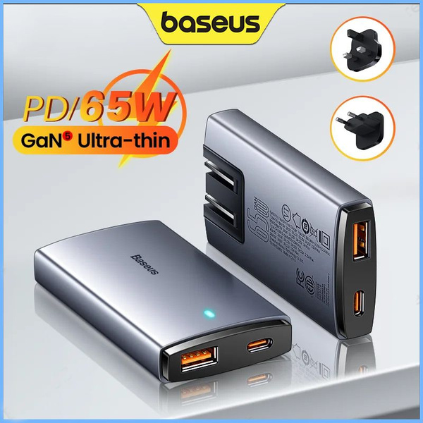 Зарядная станция для мобильных устройств Baseus CCGP150113, 65 Вт, 2.5 ...