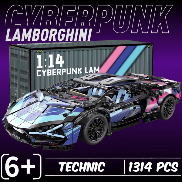 Характеристики Конструктор Техник "Киберпанк Lamborghini Sian" 1314 ...