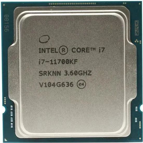 Процессор Intel Core i7 11-го поколения, OEM (без кулера), 8 яд., 3.6 ...