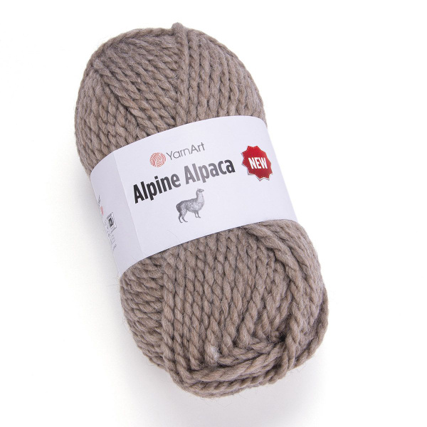 Пряжа для вязания YarnArt Alpine Alpaca New, полушерсть, 150 г, 120 м ...