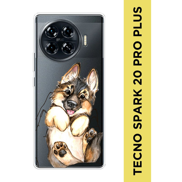 Вопросы и ответы о Силиконовый чехол на Tecno Spark 20 Pro Plus Текно Спарк 20 Про Плюс