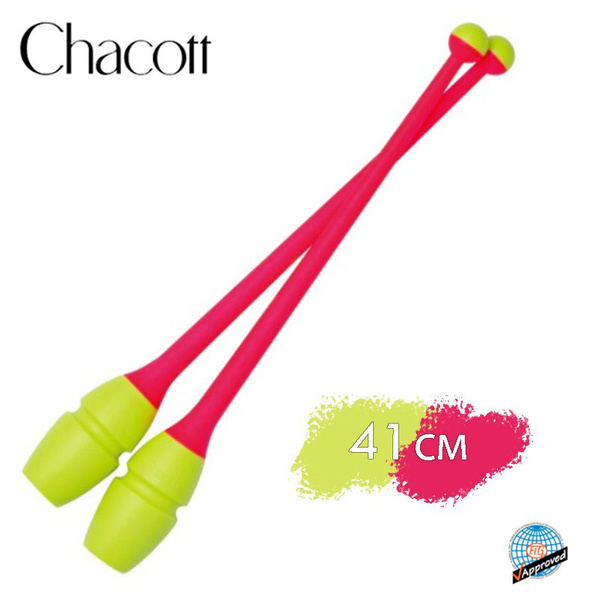 Булавы CHACOTT 41см (350) Желтый-Ярко-Оранжевый FIG купить c доставкой на OZON по низкой цене ...