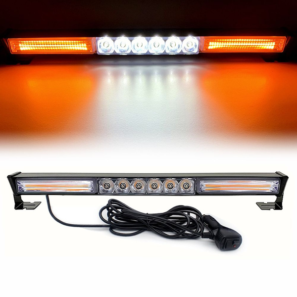 Проблесковая балка мигалка оранжевая-белый на спецтехнику / led ...