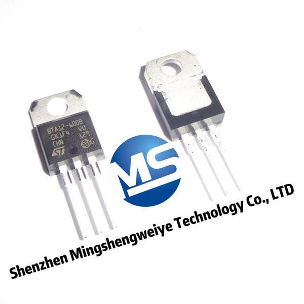 BTA12-600BW TRIAC ALTERNISTOR 600V 12A TO220 Гарантированная ...