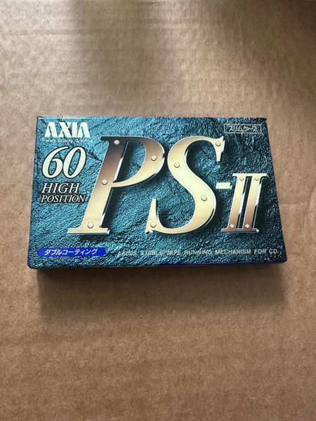 Аудиокассета AXIA 60 PS-2 CrO2 - купить с доставкой по выгодным ценам в интернет-магазине OZON ...
