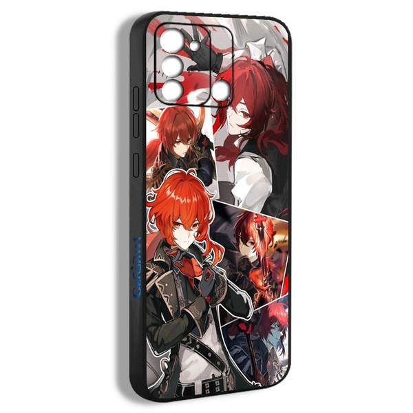 чехол для смартфона Подходит для Tecno Spark 8c Дилюк Дедушка Ди