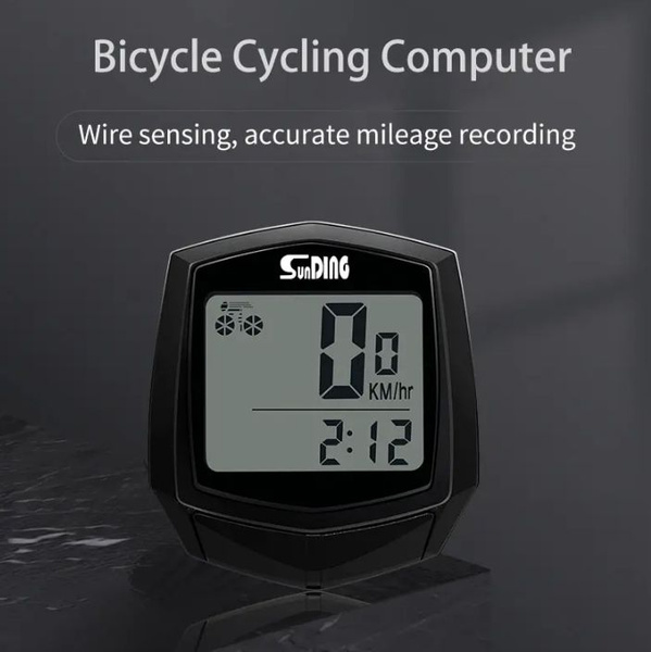 Велокомпьютер Sunding Sd-581a беспроводной одометр для велосипеда ...