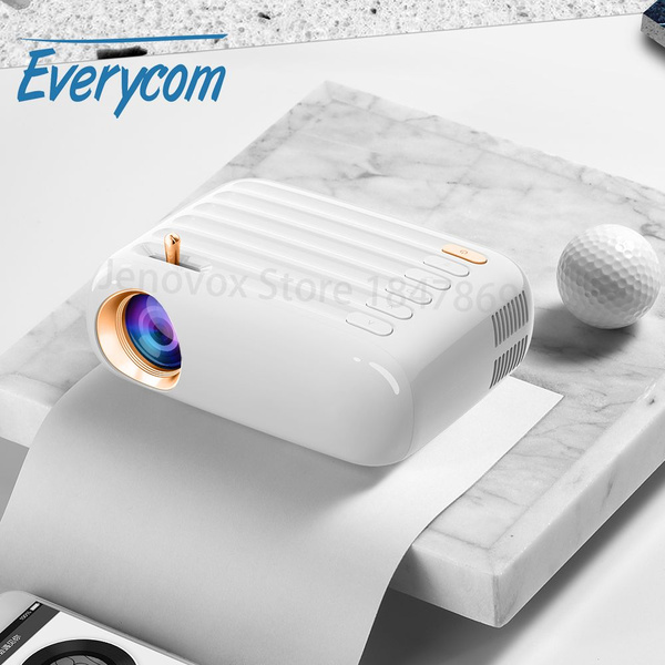 Проектор Everycom T3 купить по доступной цене с доставкой в интернет-магазине OZON (1594367666)