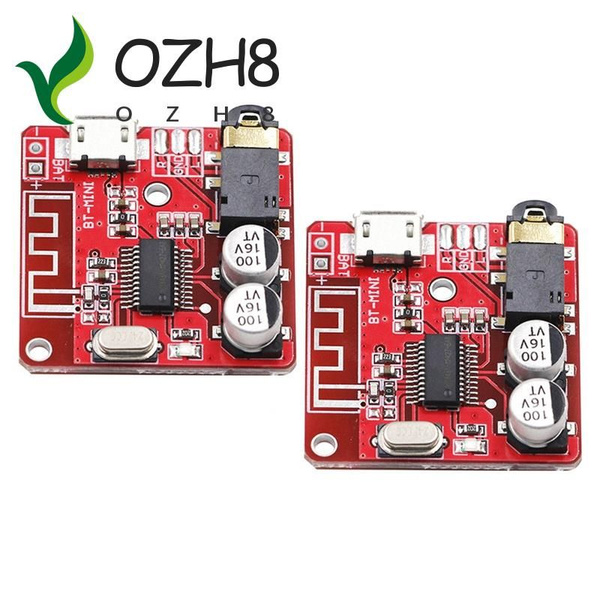 (E S B X)- 2Piece XY-BT-Mini Red Bluetooth Audio Receiver Board ...
