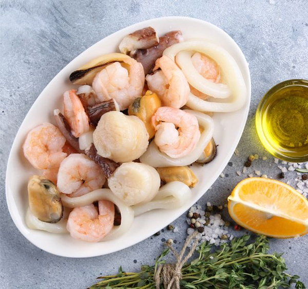 Морской коктейль сыромороженый Agama, 300 г - купить с доставкой по ...